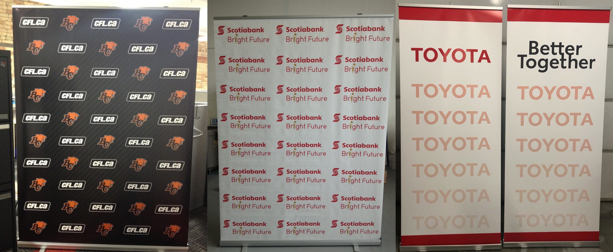 Banner Stands Toronto | Innovate Signs & Displays Inc.
